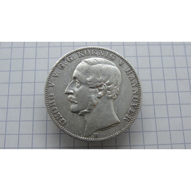 Germany Hannover 1 Taler 1861 I coins24.lt